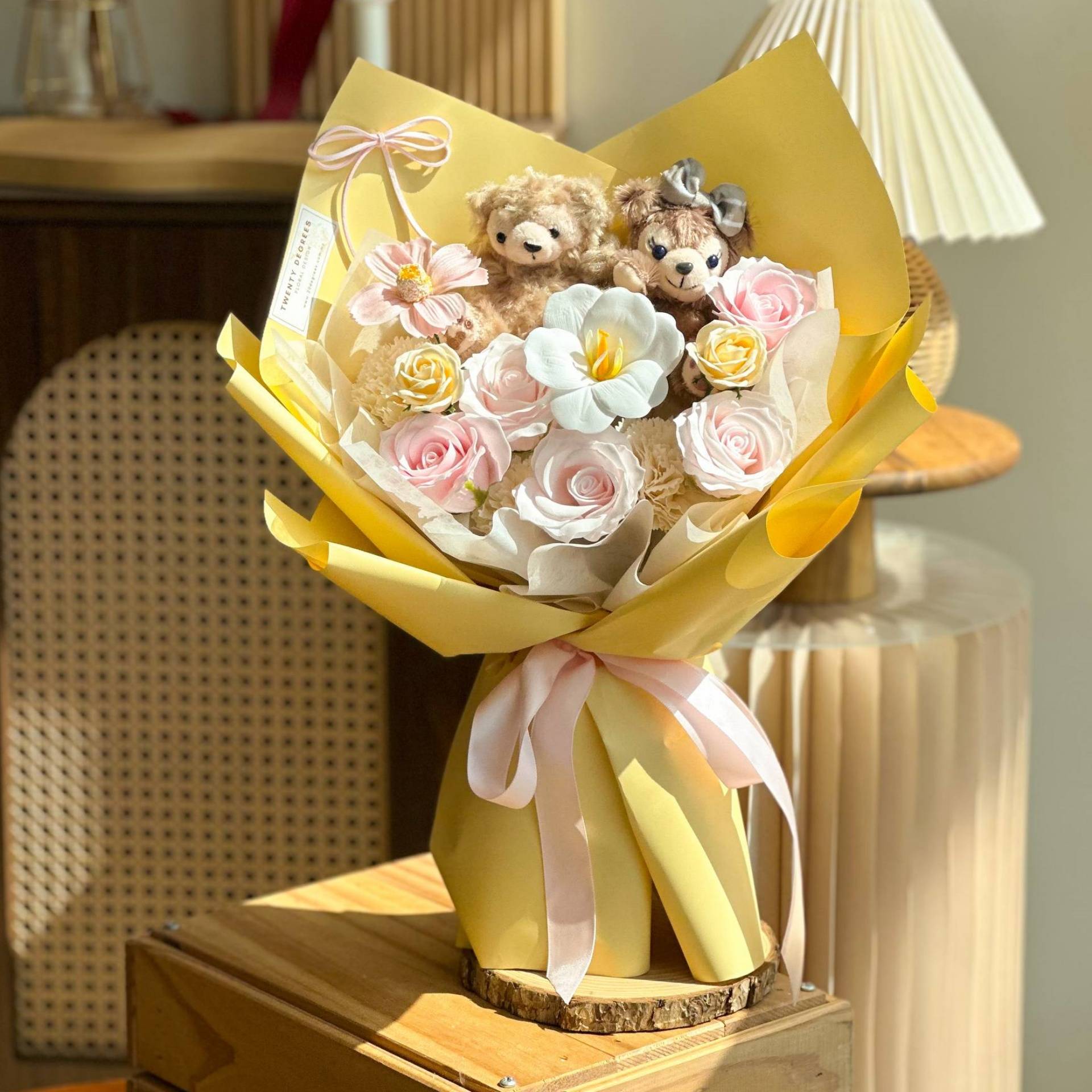 Valentine's Day Soap Roses Flower Bouquet l PJ KL Same Day Delivery