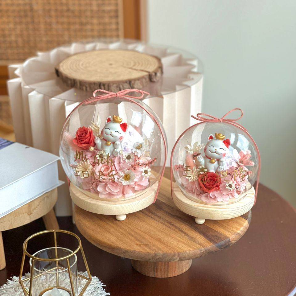 Preserved Flower Globe l Flower Delivery in PJ & KL l Twenty Degrees ...