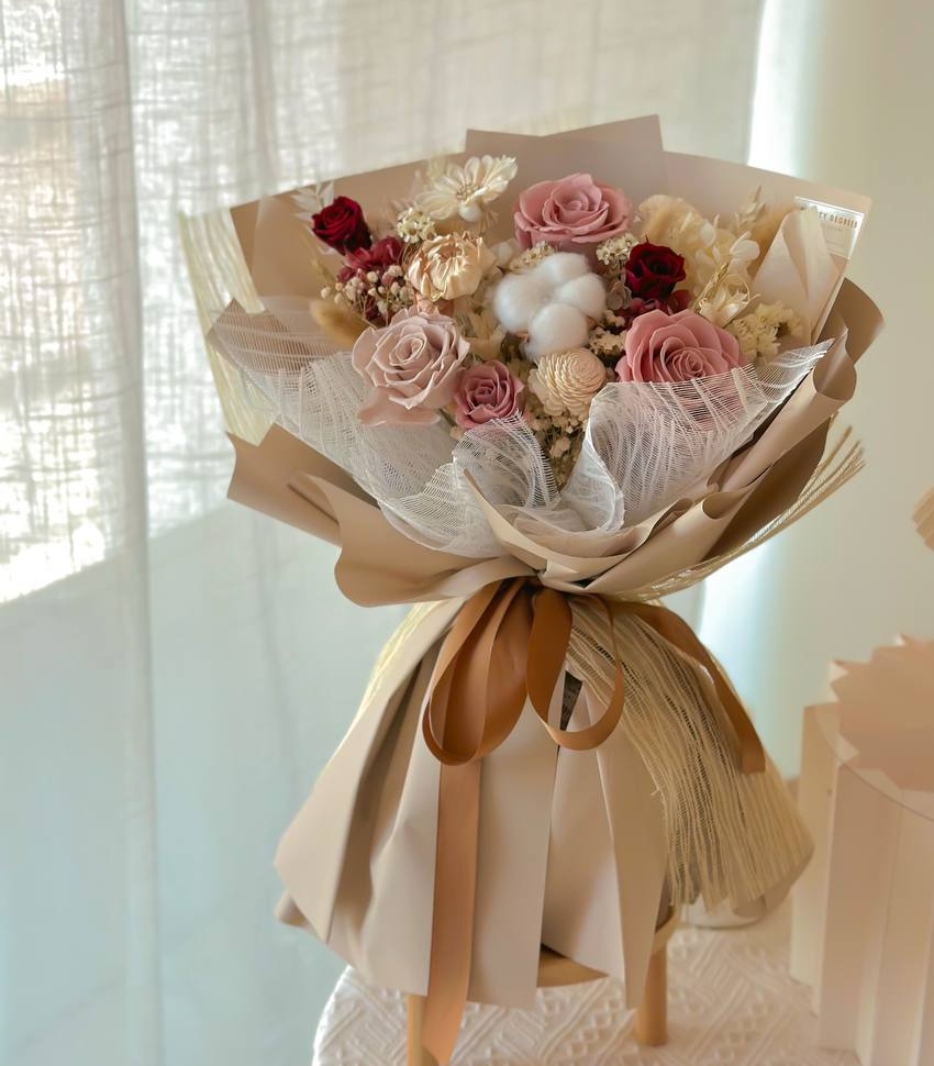 Preserved Flower Gifts Subang Jaya | Birthday Bouquets